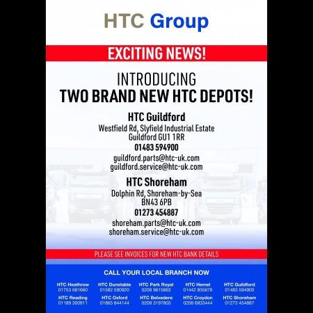 HTC Group Guildford Homepage | DAF Trucks | Truck Servicing | Truck Parts